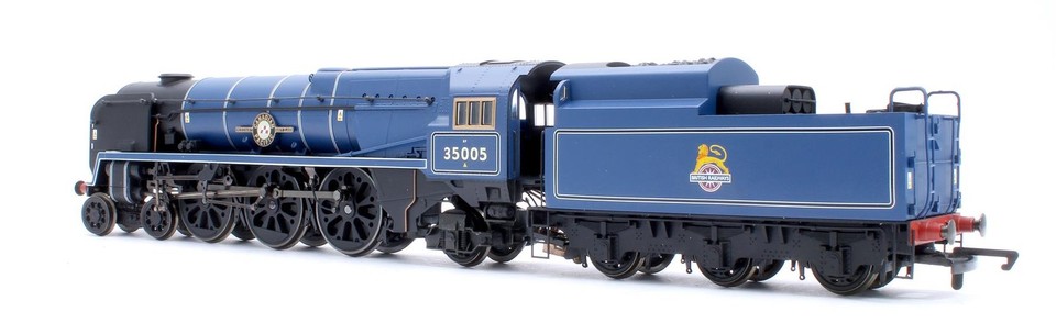 HORNBY 'OO' GAUGE R2171 BR BLUE 4-6-2 MERCHANT NAVY CLASS STEAM ...