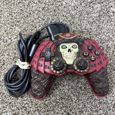 Gemini Freaks Samurai Skull Controller (Playstation 2 PS2) Tested ...