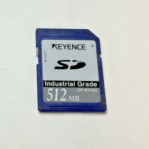 KEYENCE OP-87133 INDUSTRIAL GRADE MEMORY SD CARD 512MB | eBay