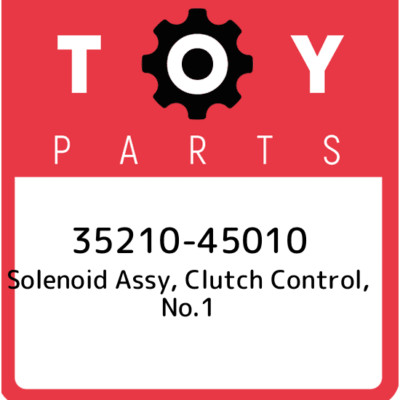 35210-45010 Toyota Solenoid assy, clutch control, no.1 3521045010, New ...