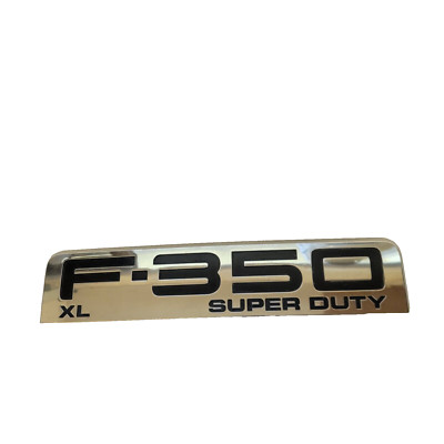 Ford F350 XL Super Duty Emblem 8C34-35000A72-A OEM | eBay