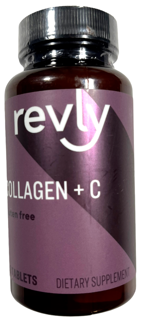 Revly Collagen Peptides Vitamin C 2500 MG Collagen 90 Tablets 1 Month ...
