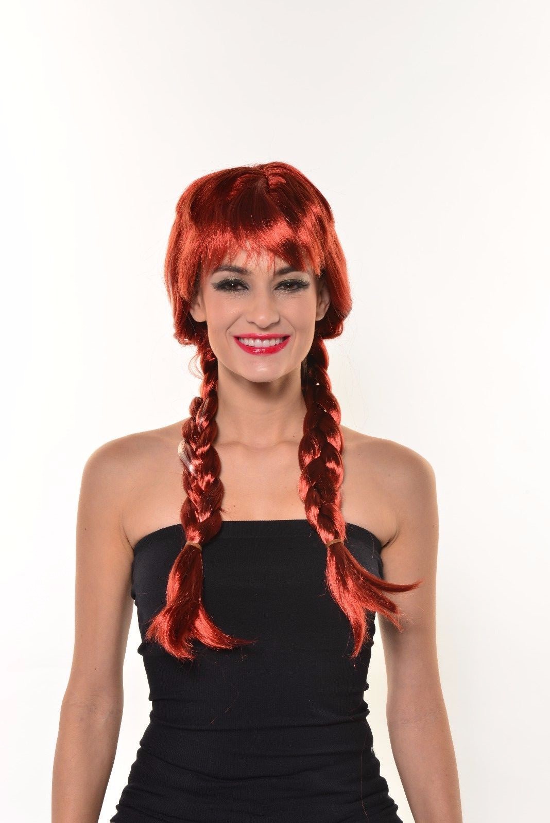 US New Frozen Princess Anna Inspired Halloween Cosplay Braided Wig Elsa ...