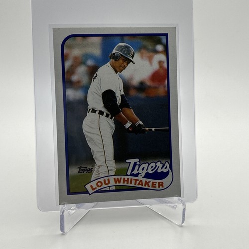 1989 Topps Lou Whitaker Baseball Card #320 Mint FREE SHIPPING | eBay