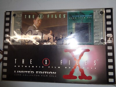 Nicholas Lea Signed X-Files Agent Alex Krycek Movie Cel With COA RARE ...