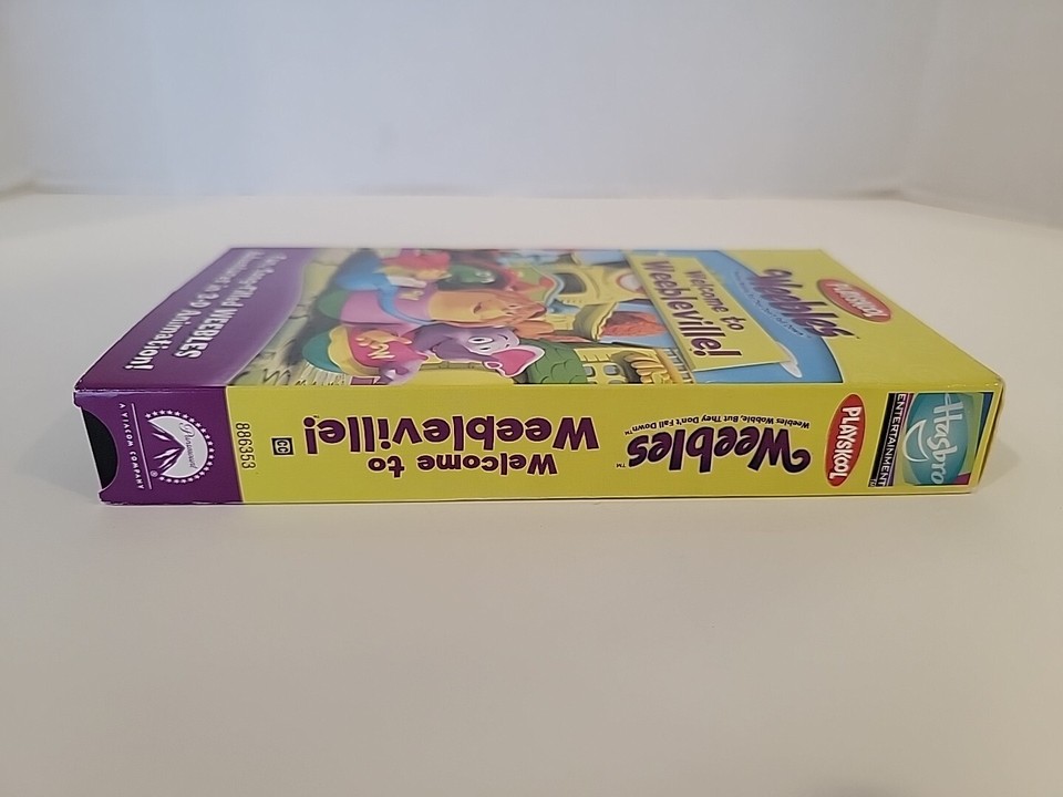 Playskool Weebles VHS Tape 2005 Welcome to Weebleville 3D Animation ...