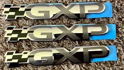 3 New Old Stock OEM Pontiac GXP Emblem Logo Nameplate Badge | eBay