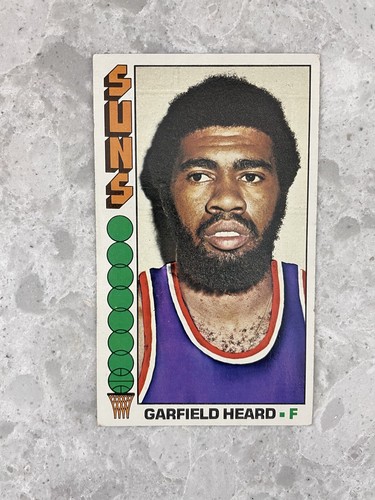 1976 Topps Basketball Garfield Heard #39. Near Mint | eBay