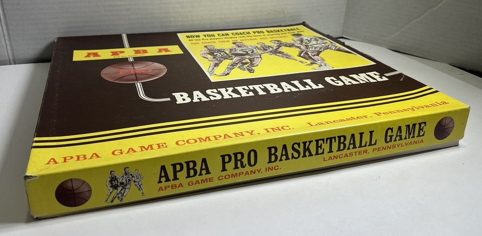 APBA PRO Basketball Card Games Vintage 1972-1973 (1974) Very Rare | eBay