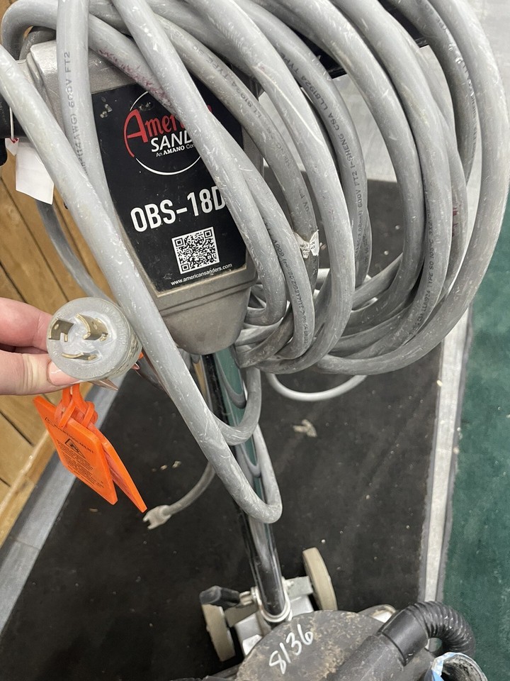 American Sander Orbital Sander OBS-18DC Orbital Floor Sander USED | eBay