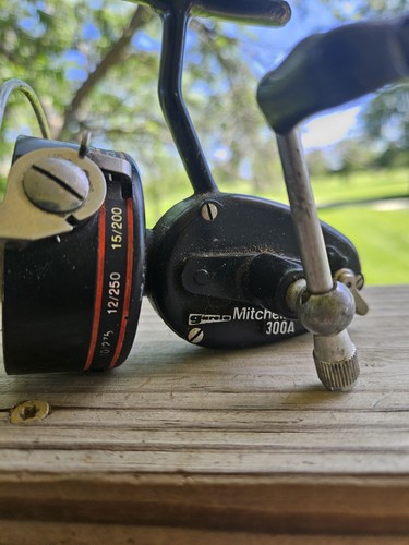 Vintage Garcia Mitchell 300A Spinning Reel Lake River Fishing Made in ...