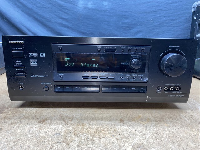 Onkyo TX DS777 5.1 Channel 630 Watt Receiver for sale online | eBay