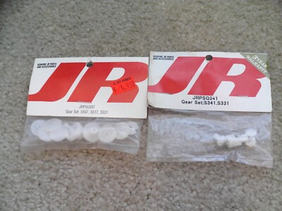Lot of 2 Vintage RC Part Packs JR Gear Sets 507 and 341 NIP | eBay