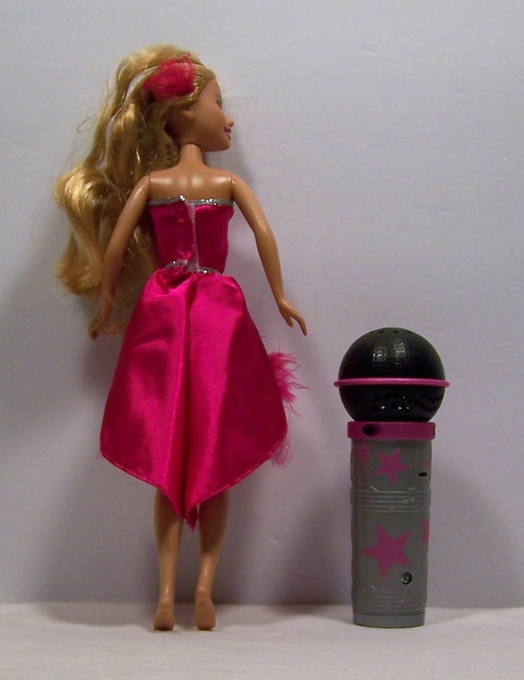 High School Musical Barbie Doll Sharpay with Microphone Disney Movie | eBay