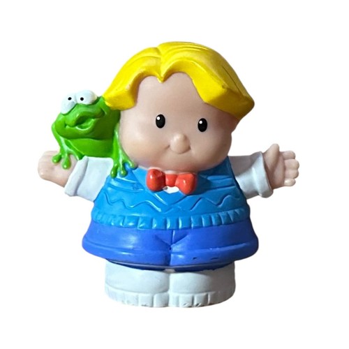 Fisher Price Little People Figure Eddie Boy Dad with Vest Frog Easter ...