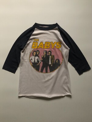 Vintage 80s The Babys Raglan Band Shirt | eBay