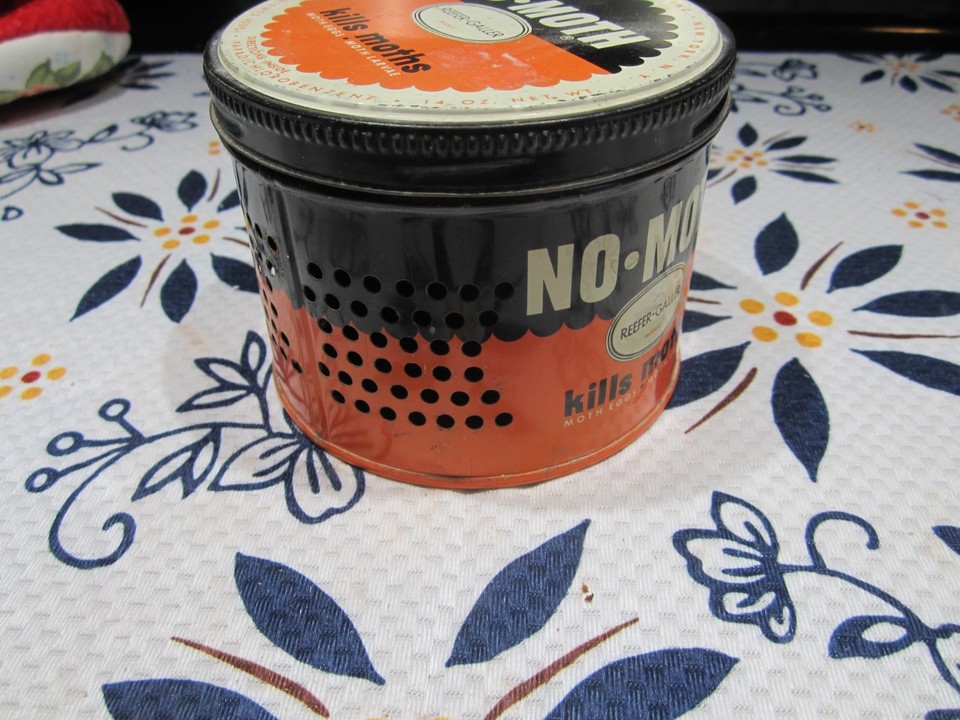 Vintage Reefer -Galler NO MOTH Tin 1950 3.25" by 4.25" | eBay
