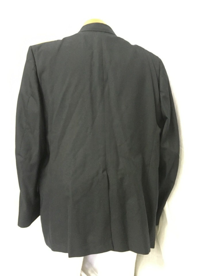 US ARMY MILITARY MEN'S CLA SERVICE DRESS BLUE BLUES ASU UNIFORM COAT ...