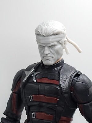 3d Printed BANDANA FRANK PUNISHER HEAD 1:12 6" GI Joe Classified/Marvel ...