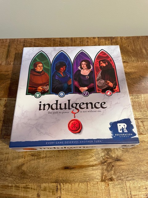 Indulgence Trick Taking Card Strategy Board Game Restoration Games ...