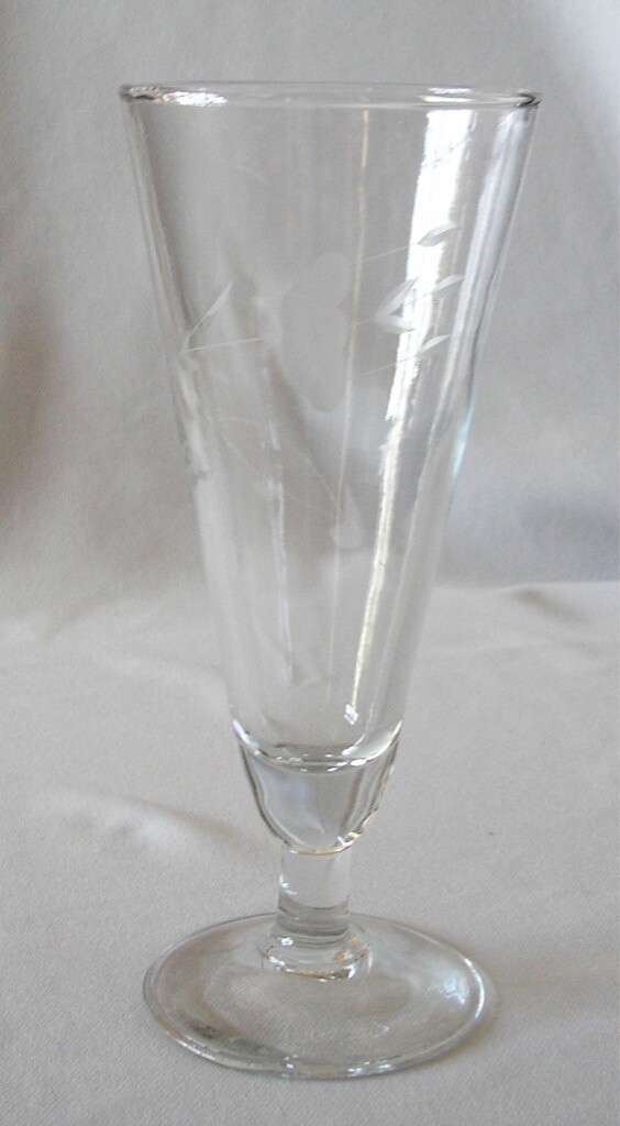 Beer Pilsner Glass Princess House Crystal Heritage 7 1/2" | eBay