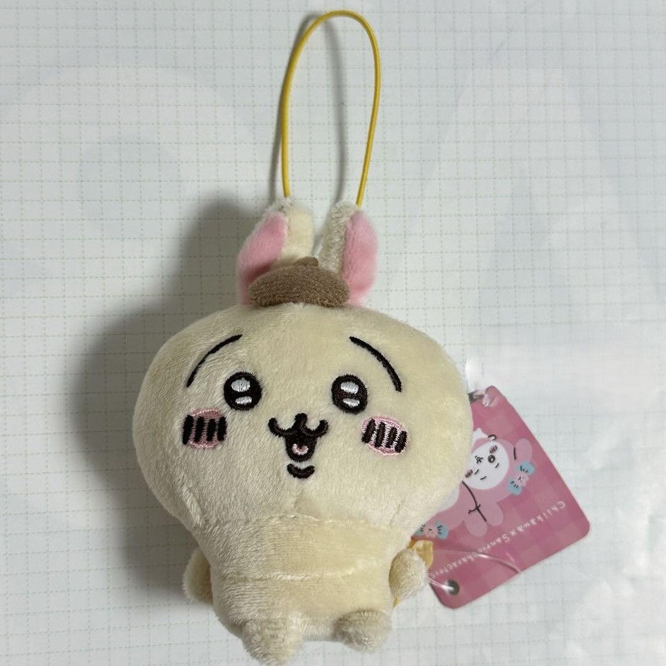Chiikawa x Sanrio Usagi Pompompurin Collab Plush Mascot New JP | eBay