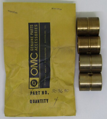 New OMC Outboard Marine Corp Boat OEM Bushing Part No. 303690 Sold ...