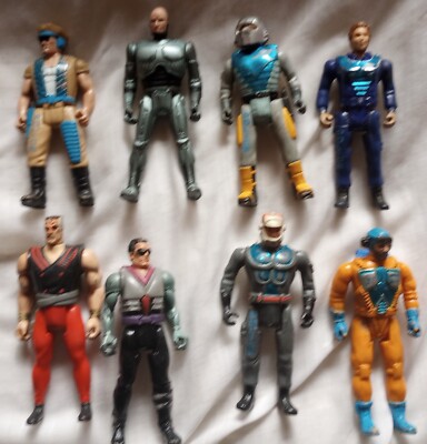 Robocop & The Ultra Police Action Figure Lot Kenner Lewis Ace Wheels ...
