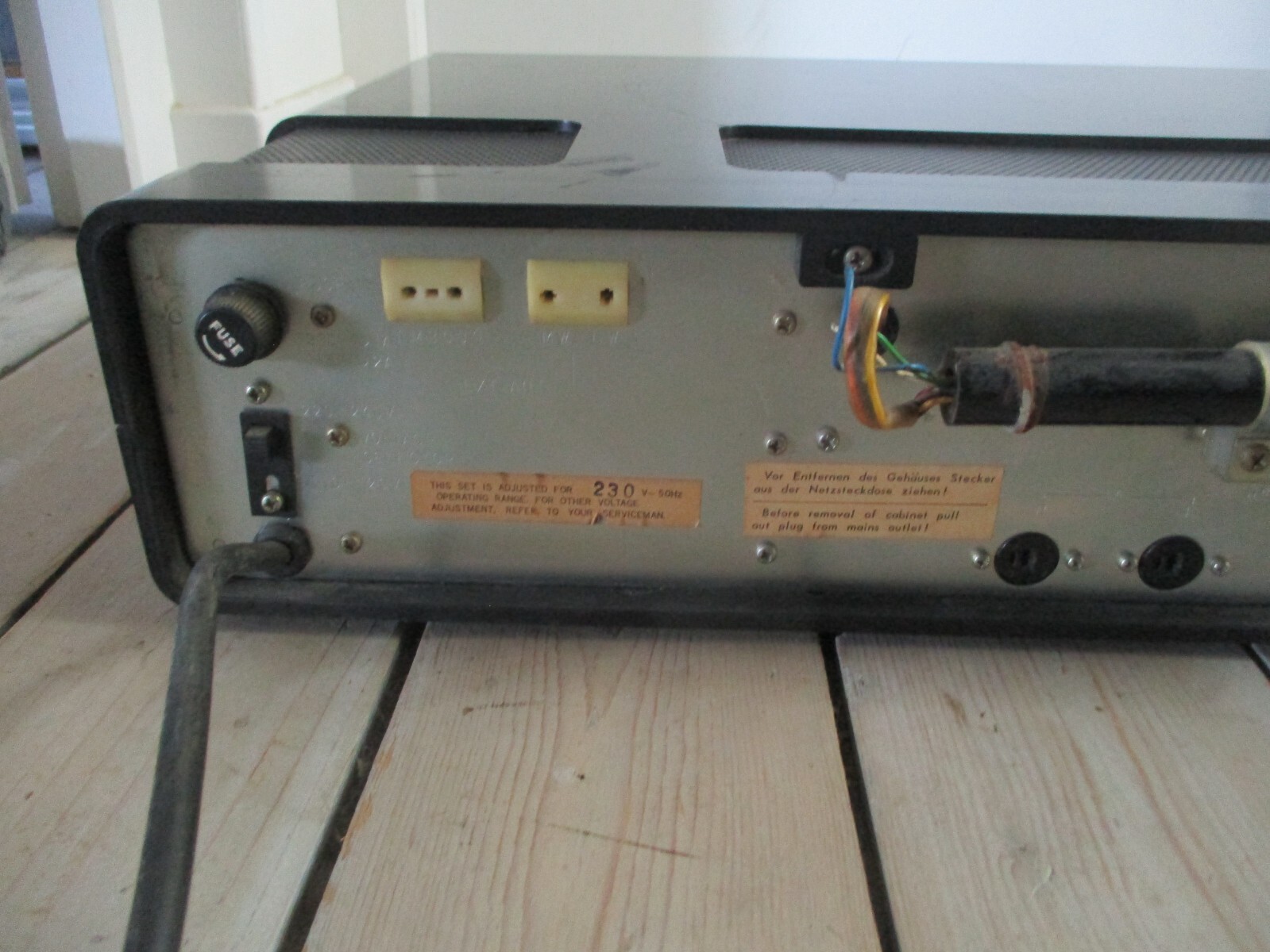 AMPLI TUNER TELETON TFS 60 MITSUBISHI VINTAGE | eBay