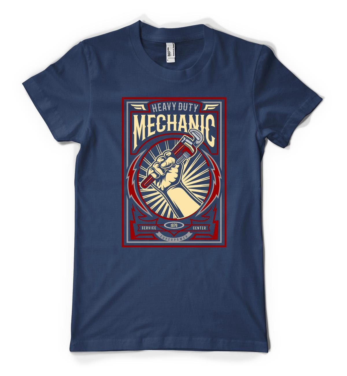 Heavy Duty Mechanic Service Centre Spanner Personalised Unisex Adult T ...