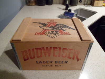 2015 ANHAUSER BUSCH BUDWEISER BEER 1933 REPLICA BREWERY CRATE RARE | eBay