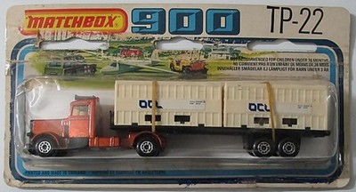 Matchbox Superfast Long Haul (Peterbilt) Double Container Truck - TP-22 ...