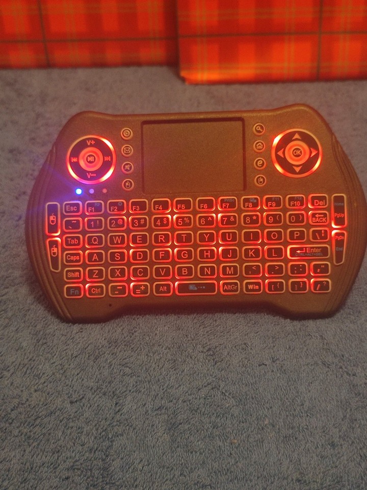 MT10 Fly Air Mouse 2.4GHz Mini Wireless Keyboard Multifunction Keyboard ...