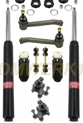 SUSPENSION FRONT END REBUILD KIT KYB SHOCKS for NISSAN S30 DATSUN 260Z ...