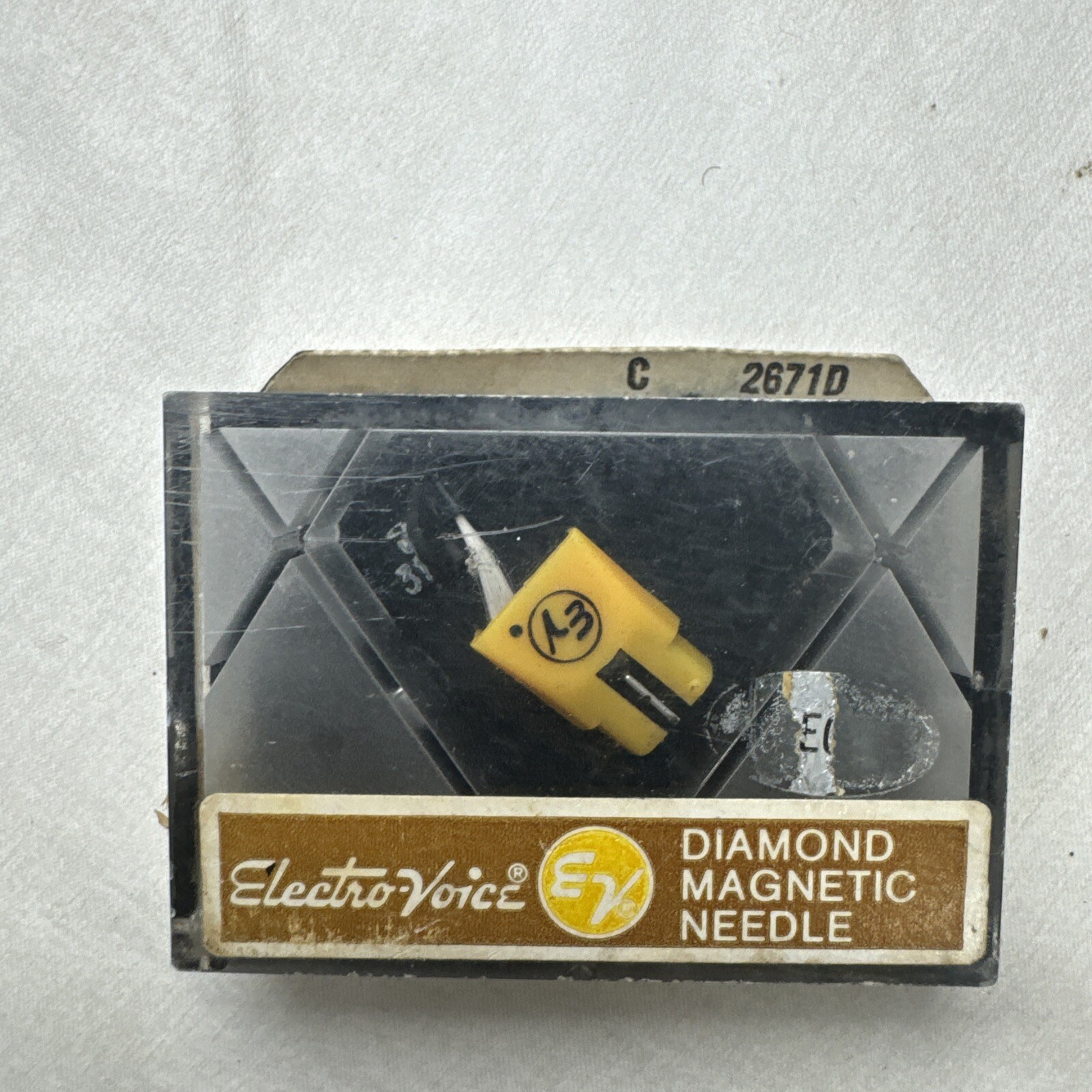 Vintage Electro-Voice Diamond Magnetic Needle, 2671D | eBay