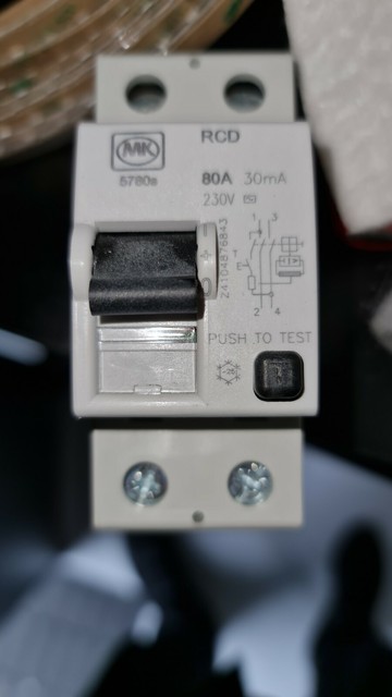MK Electric 5780S RCD Fuse 80a Double Pole for sale online | eBay