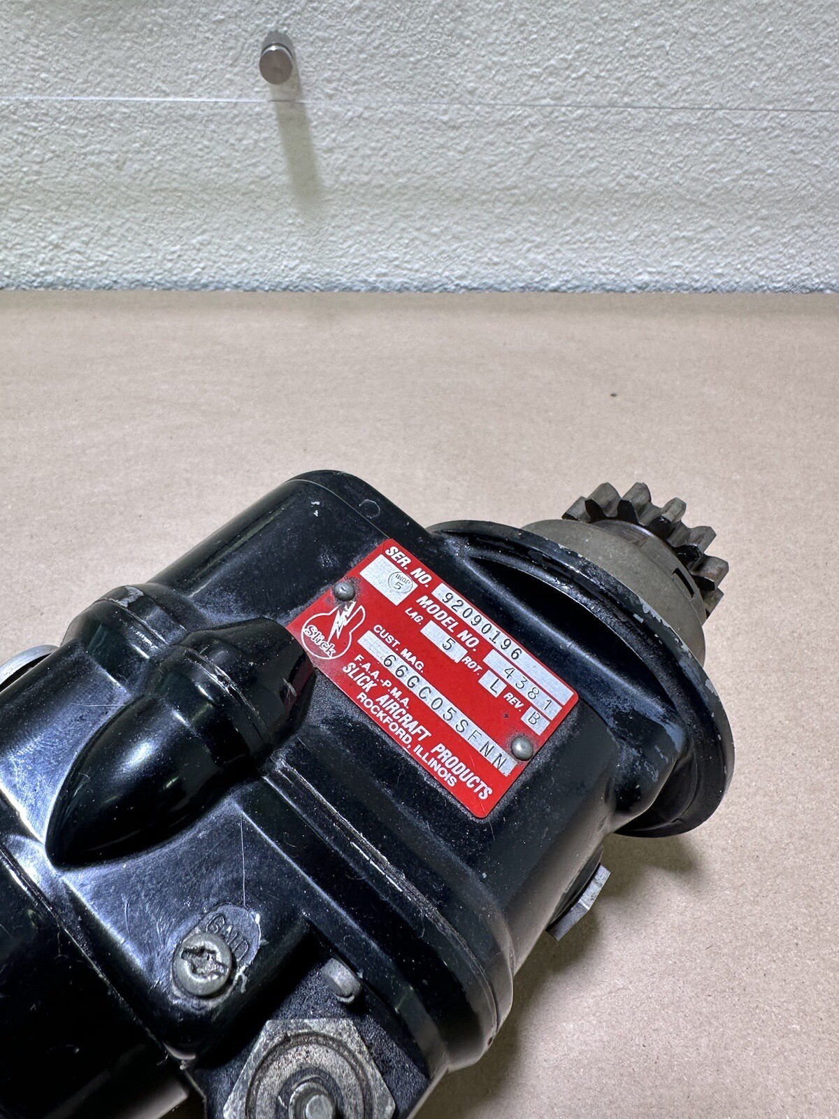 Slick Aircraft Magneto Model No. 4381 for sale online | eBay