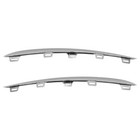 2PCS Front Bumper Cover Molding Trim LH&RH Upper for Mercedes W167 GLE ...