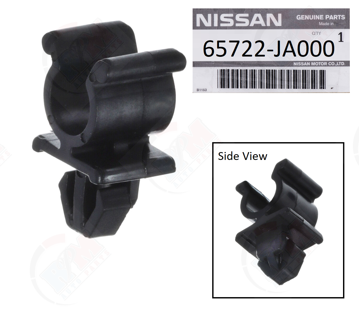 GENUINE Hood Prop Rod Retainer Clip 65722-JA000 2007-2018 for Nissan ...