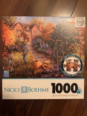 Autumn Commissioned Jigsaw Puzzle By Nicky Boehme 1000 Piece | eBay