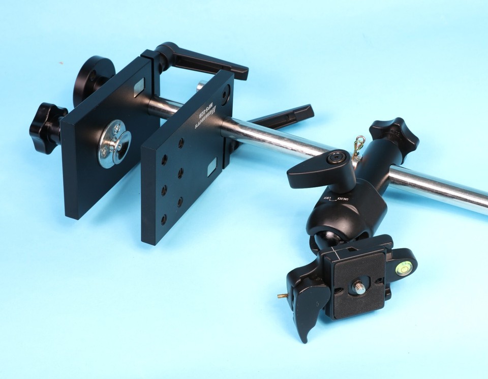 5/8inch Benchtop Competition Spotting Scope Stand w/ Swivel Crossbar ...