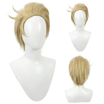 Hazbin Lucifer Hair Wig Hotel Heat Resistant Hair Synthetic Halloween ...