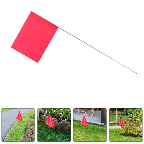 30 Pcs Survey Flag Yard Markers Landscaping Flags Lawn for Sprinkler ...