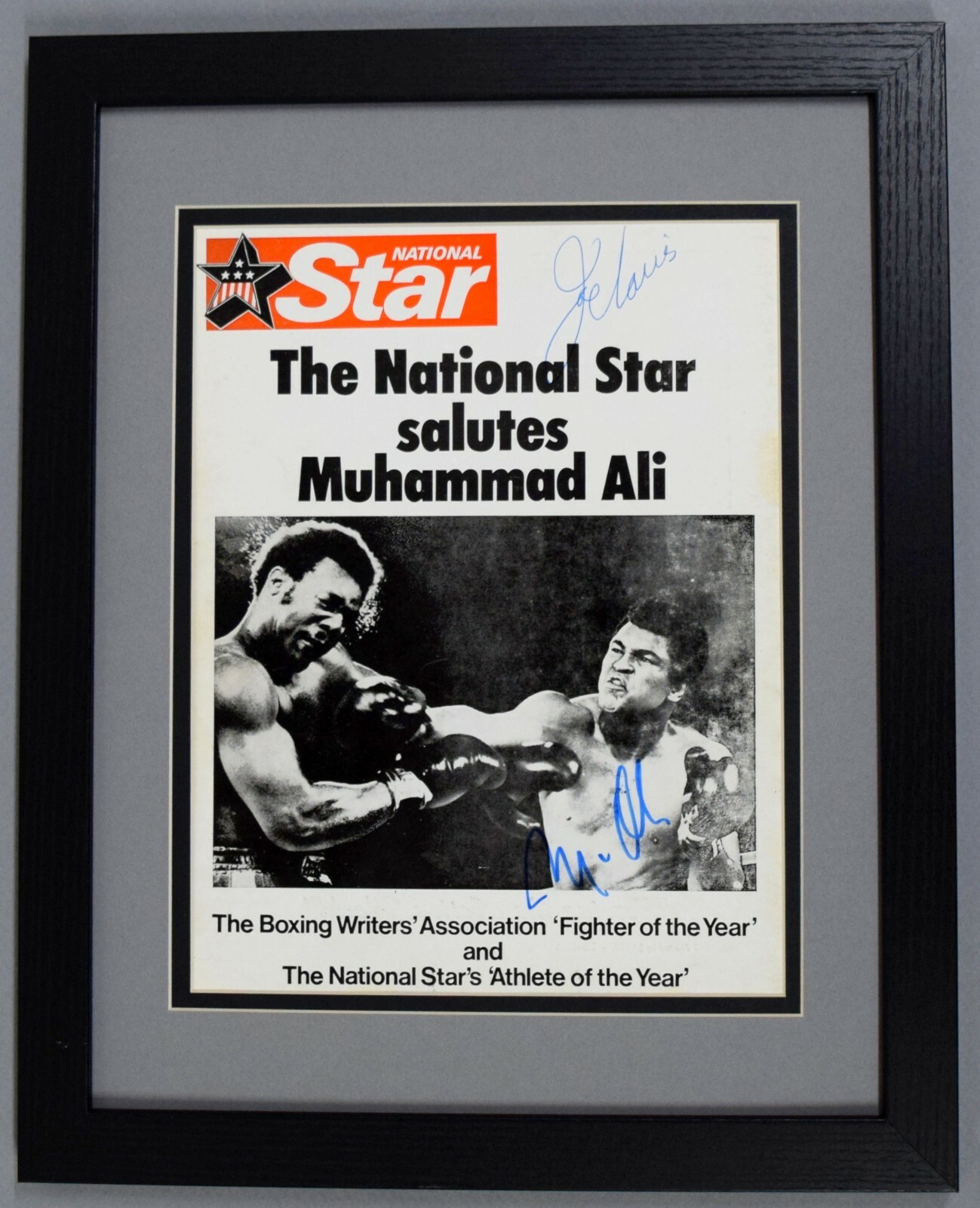 Muhammad Ali Autographed Memorabilia | Signed Photo, Jersey ...