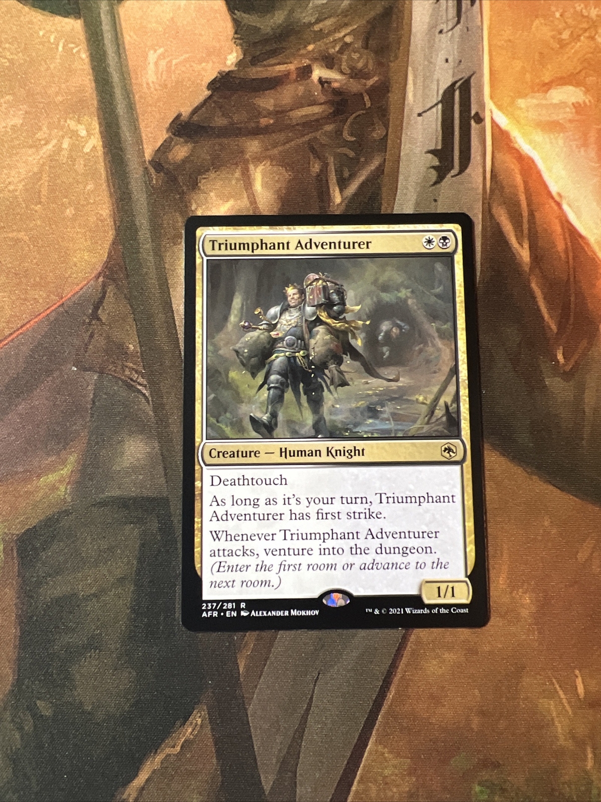 Triumphant Adventurer Dungeons & Dragons: Adventures in the Forgotten ...