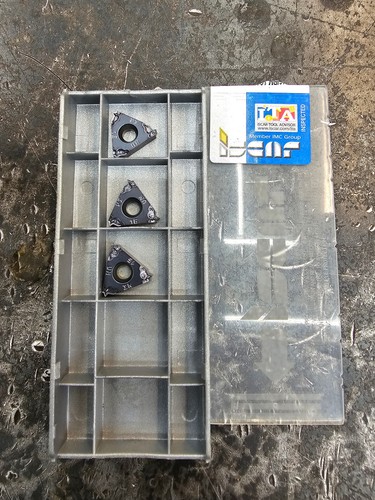 Qty 3 Iscar 16IRM16UN 16IRM 16 UN 05901580 IC908 grade carbide inserts ...