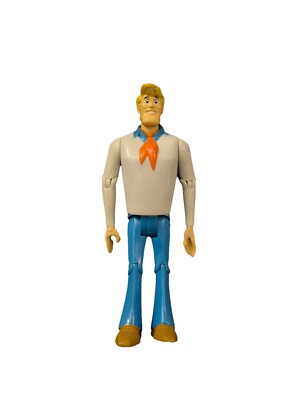 Scooby Doo Fred Action Figure 2001 Hanna Barbera Scooby-Doo Poseable 4. ...