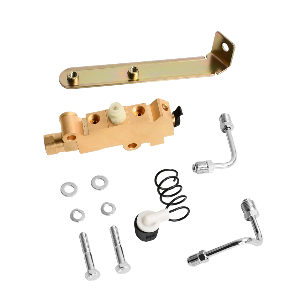 Universal Firewall Mount Power Brake Pedal 7" Dual Booster Master DISC ...