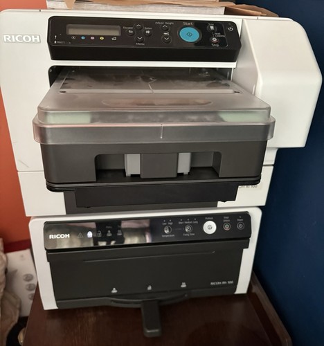 RICOH Ri 100 Direct to Garment (DTG) printer / Oven Heating Curing Unit ...
