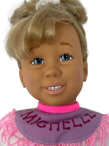 Vintage 1991 TALKING MICHELLE Meritus 15" Doll Full House Tested ...
